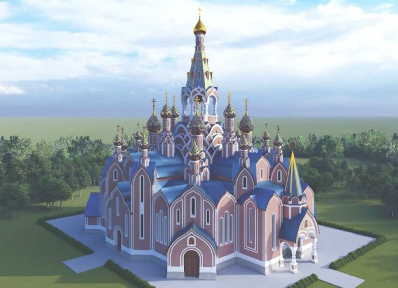Extravagant Orthodox cathedral to be built on Moscow State University ...
