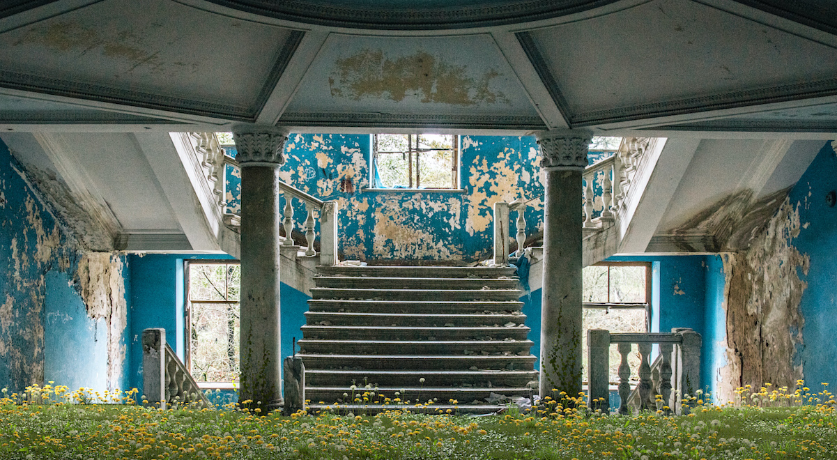 The NFT art series bringing abandoned Soviet sanatoria back to life ...