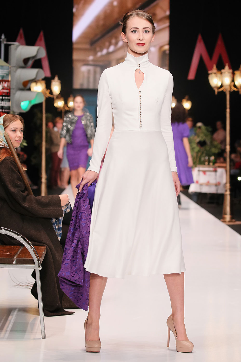 Back to the future: a view from the front row at Moscow Fashion Week ...