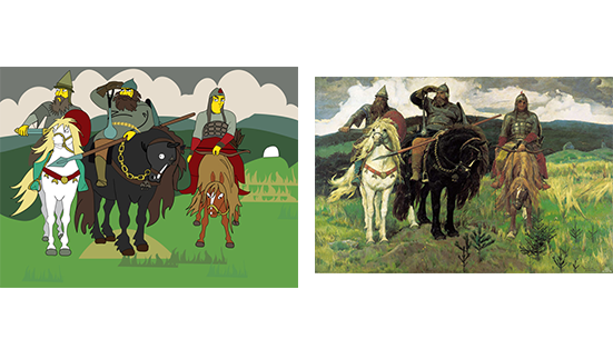 Iconic Russian artworks get Simpsons makeover — New East Digital Archive