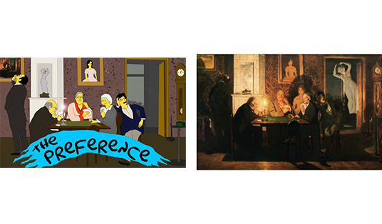 Iconic Russian artworks get Simpsons makeover — New East Digital Archive